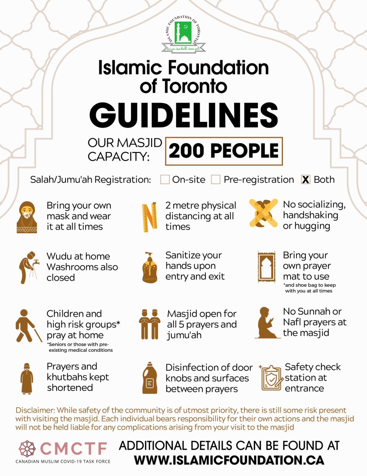 Islamic Foundation of Toronto Has Re-Opened :: Islamic Foundation